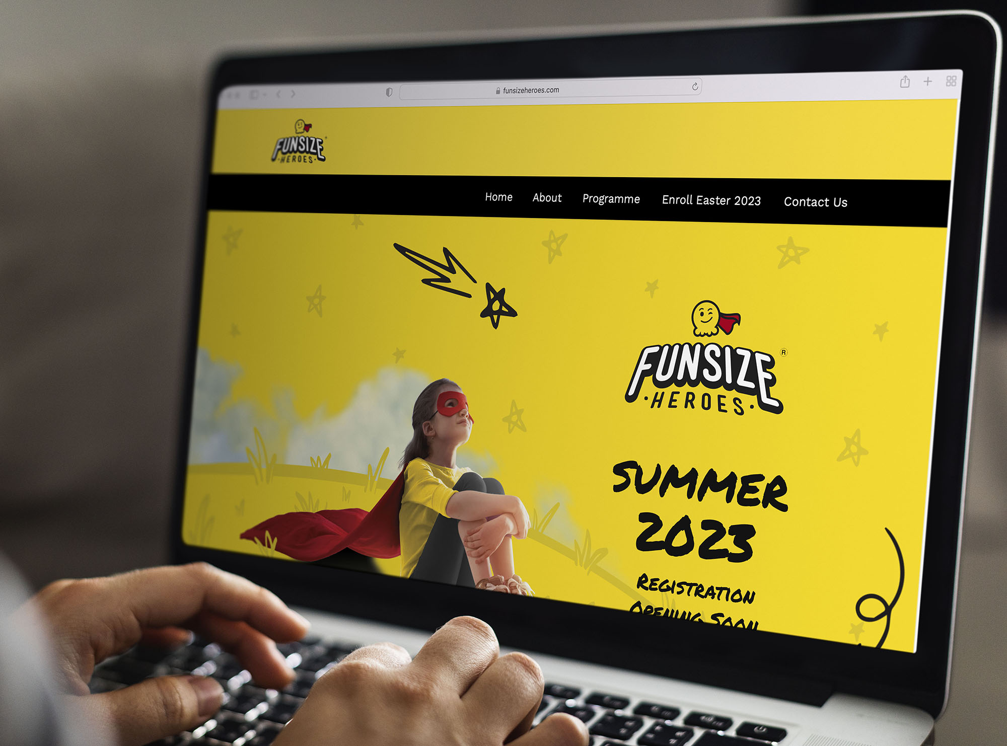 New Website - Funsize Heroes